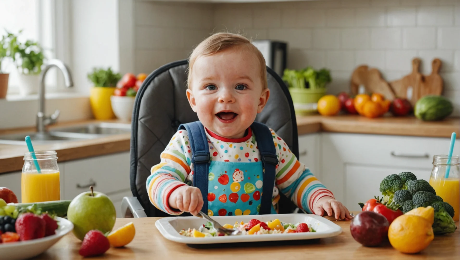Transformer le repas de bébé en aventure avec l'alimentation