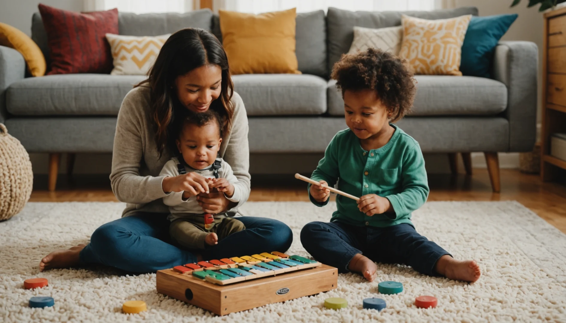 Éveil musical pour bébés : moments complices à la maison
